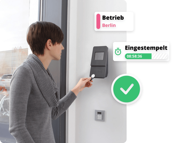 Zeiterfassung Chip: Moderne Lösung statt Stempeluhr - Shiftbase